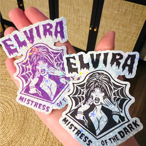 Design | Elvira Spooky Mistress Of The Dark 8s Glitterholographic ...